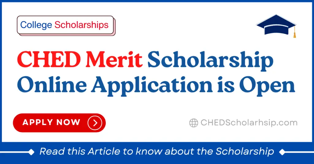 Must-Apply Scholarships for College Students 2025 - CHED Scholarship