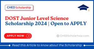 DOST JLSS Scholarship 2024 for College Students | Apply Now - CHED ...